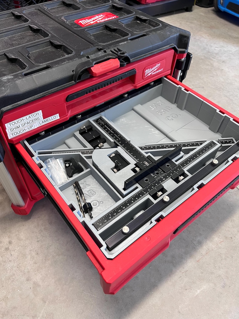 Milwaukee Packout 4 Drawer Insert for TRUE POSITION TOOL. - Etsy