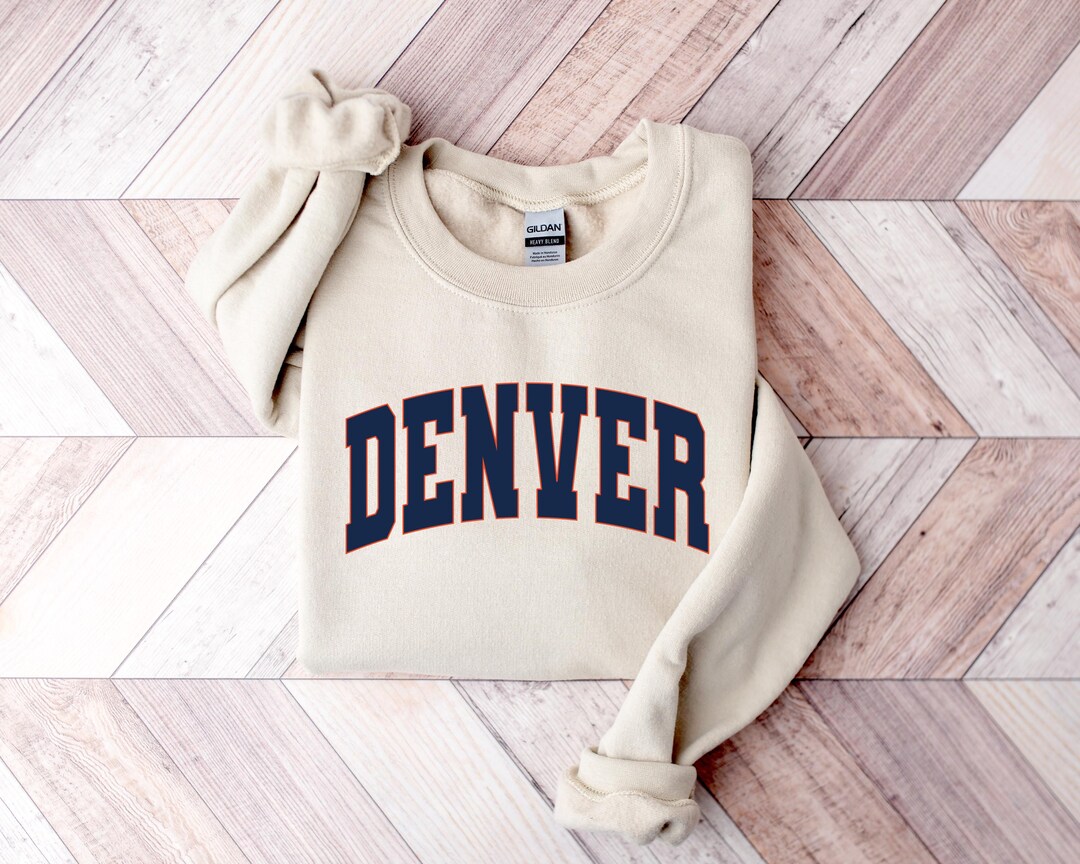 Denver Shirt, Denver Game Day Sweat, Denver Football Fan Shirt, Denver ...