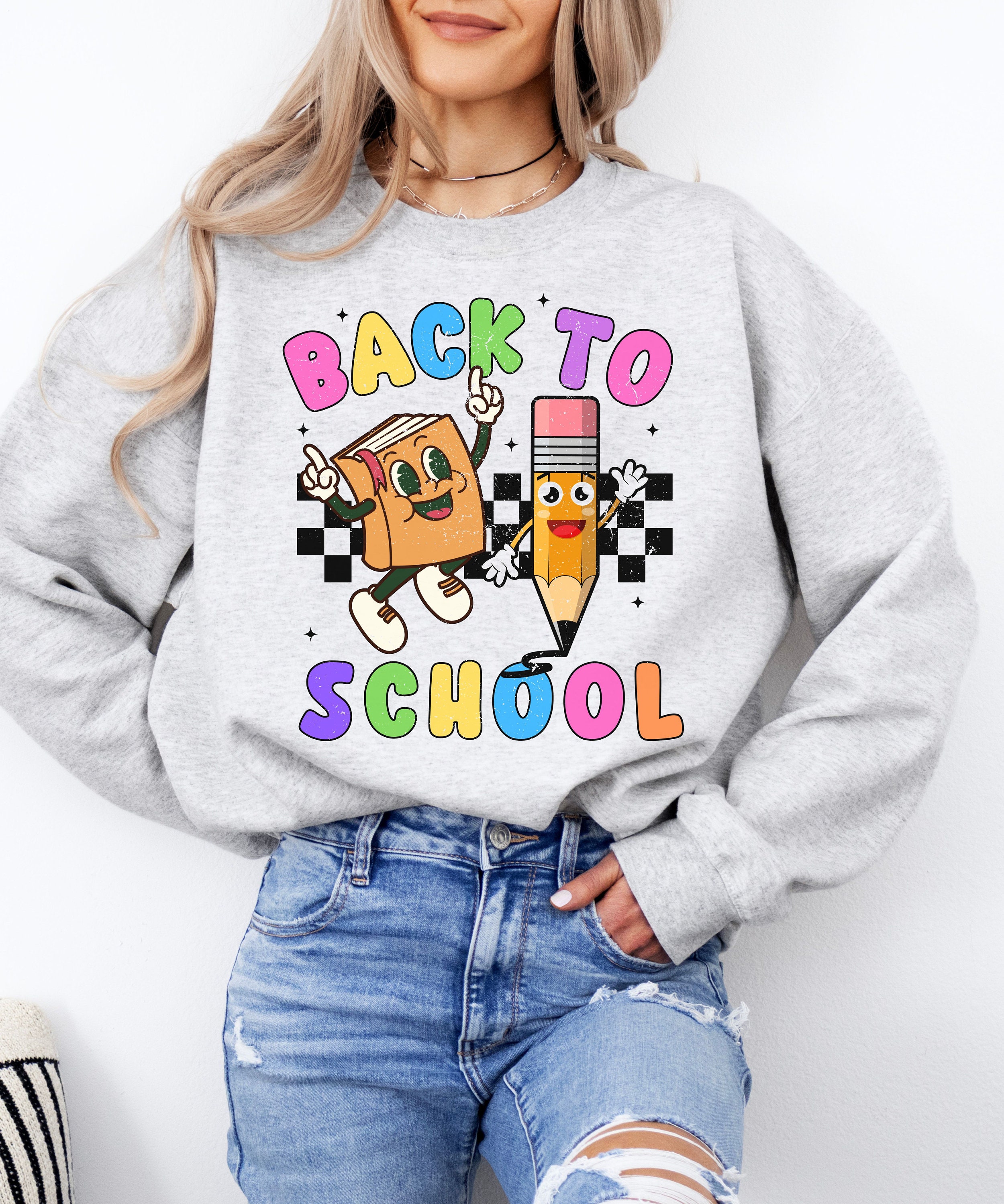 Back to School Png, Retro Teacher Png, First Day of School Png, Teacher ...