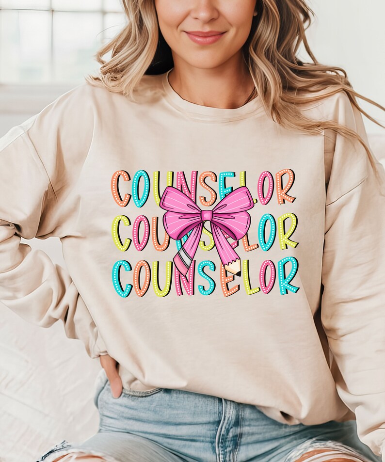 School Counselor Png, Digital Download, Sublimation Designs, Counselor ...