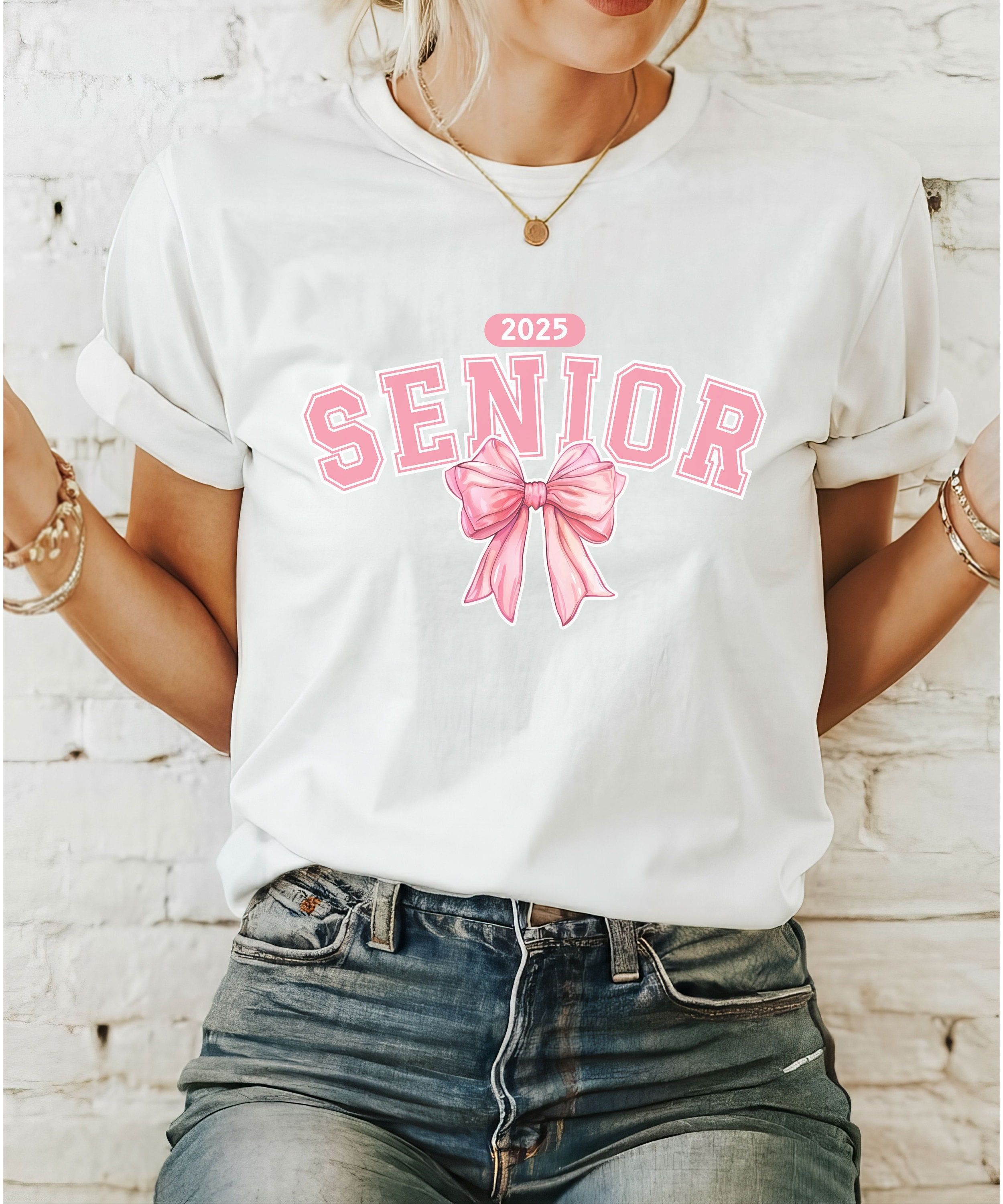 Coquette, Senior 2025 Png, Pink Bow PNG, Sublimation Design, Digital ...