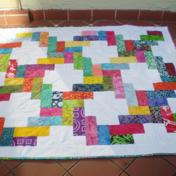 Primary Color Quilt - Etsy