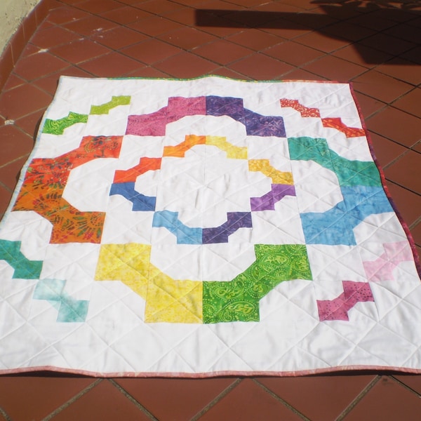 Primary Color Quilt - Etsy