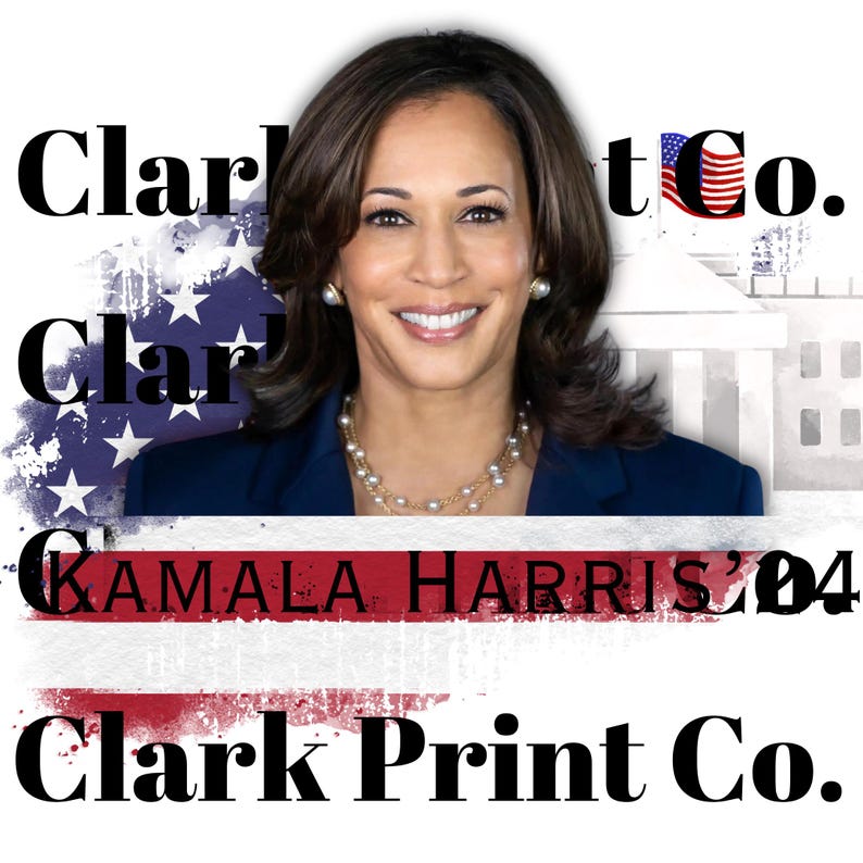 Kamala Harris SVG Clip Art - Etsy
