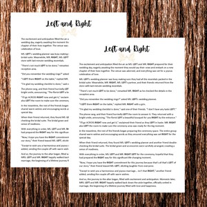 Bridal Shower Game Left Right Game, Left & Right, Pass the Prize, Fun ...