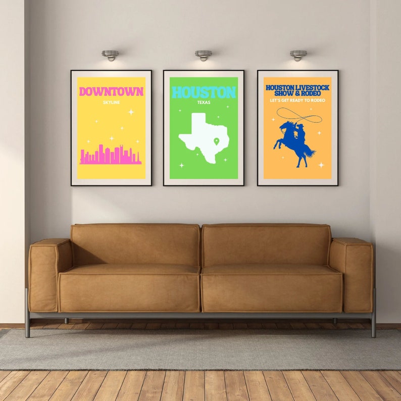 Houston Texas Prints Wall Art, Houston Prints, Houston Astrodome ...