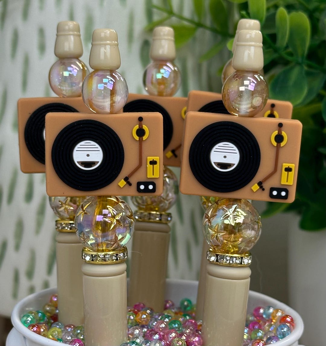 Nostalgic Record Player Pens | Vintage Gen X - Etsy