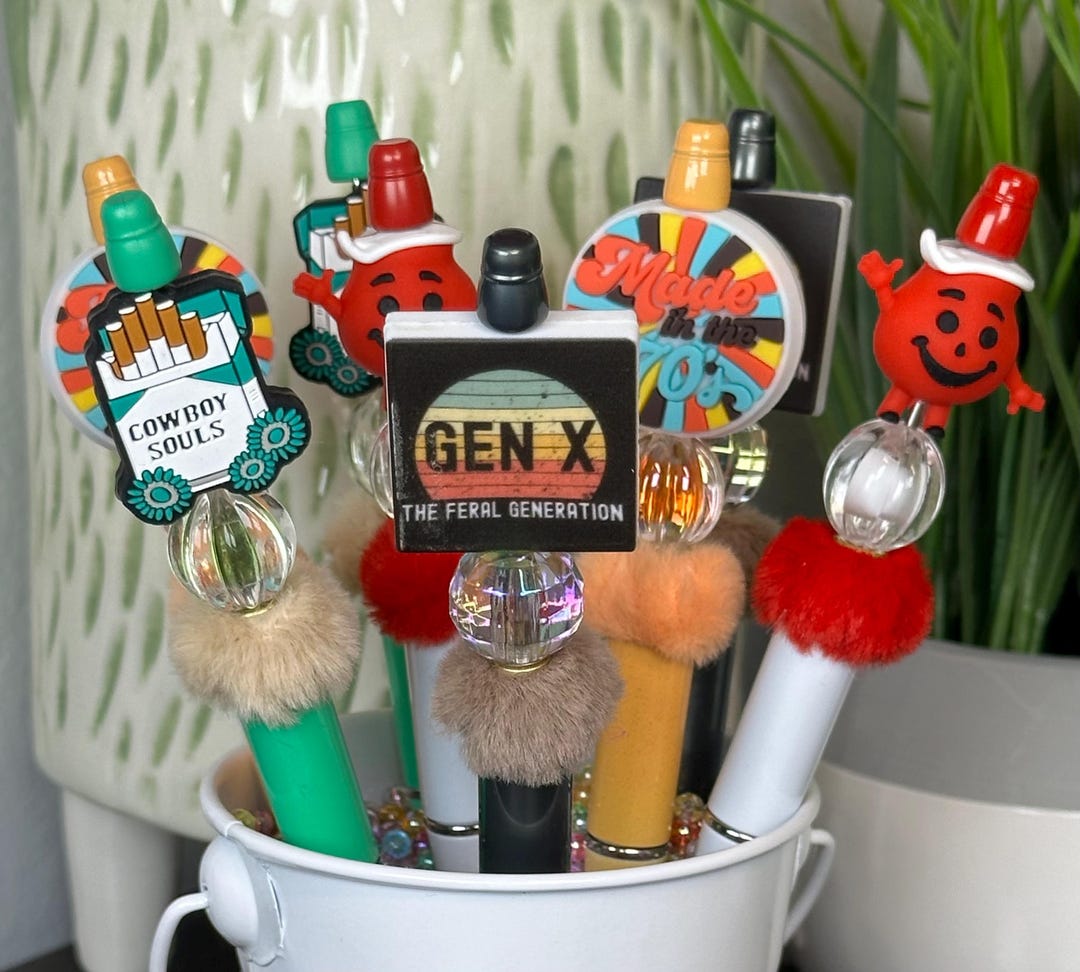 GEN X Series Pens | Kool-aid | Cowboys | 1970s - Etsy
