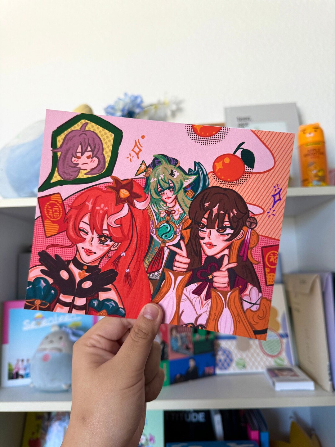 Honkai Star Rail Lunar New Year Print Sushang /guinafen / Trailblazer ...