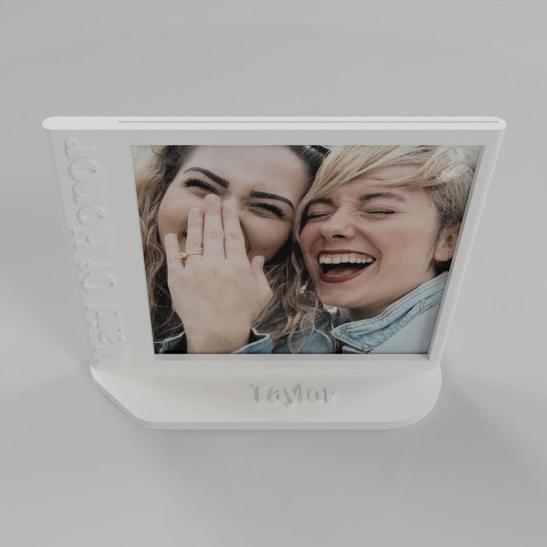 Personalized Bridal Party Picture Frame - Etsy