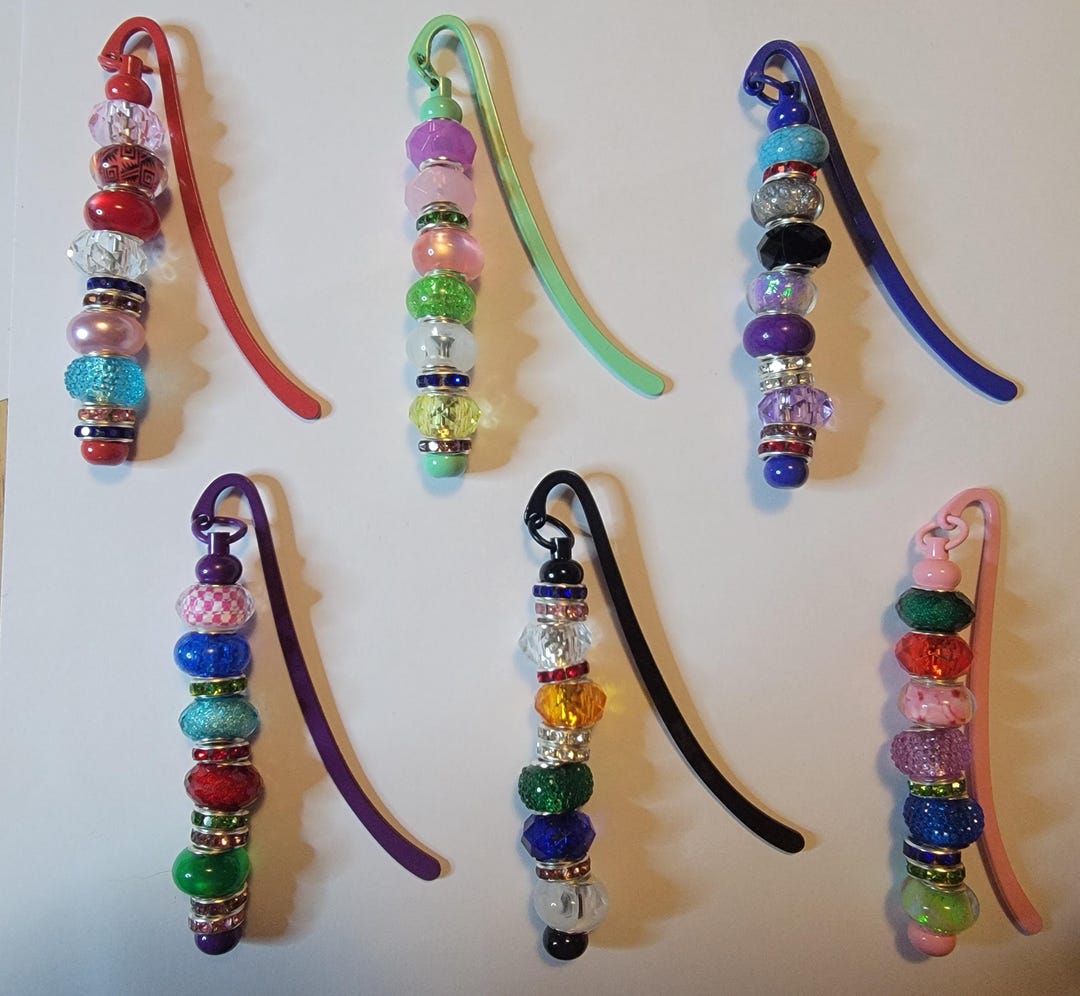 Beaded Bookmark Made by a Special Needs Teen - Books - Gift - Reading ...