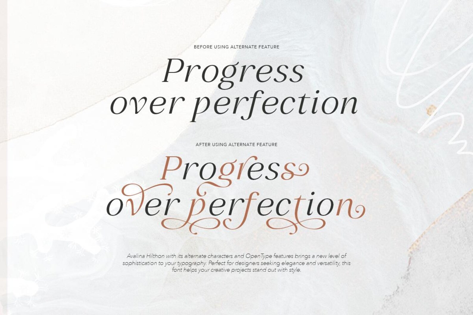 Avaline Bright - Luxury Italic Font, Elegant Fonts, Fancy Fonts, Serif ...