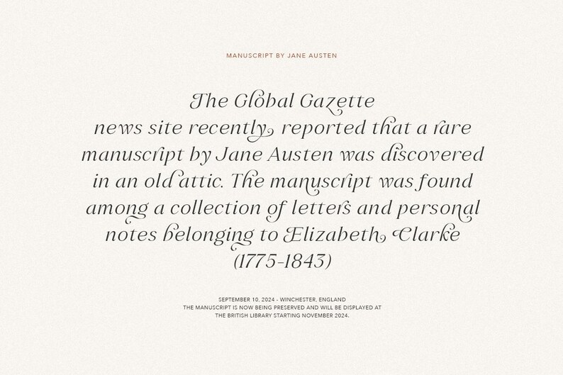 Avaline Bright - Luxury Italic Font, Elegant Fonts, Fancy Fonts, Serif ...