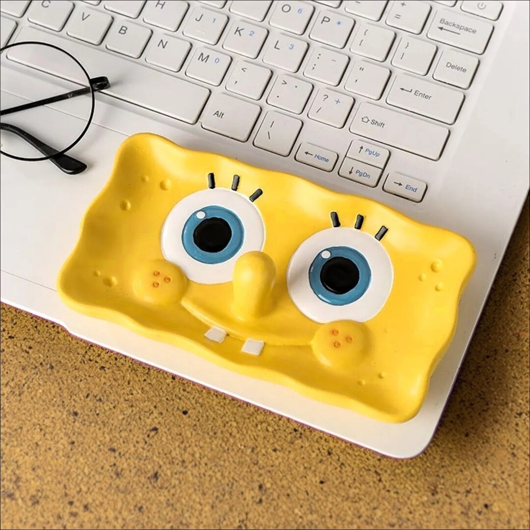 Spongebob Squidward Glasses Tray Sunglasses Tray Home Decor Plate Funny ...