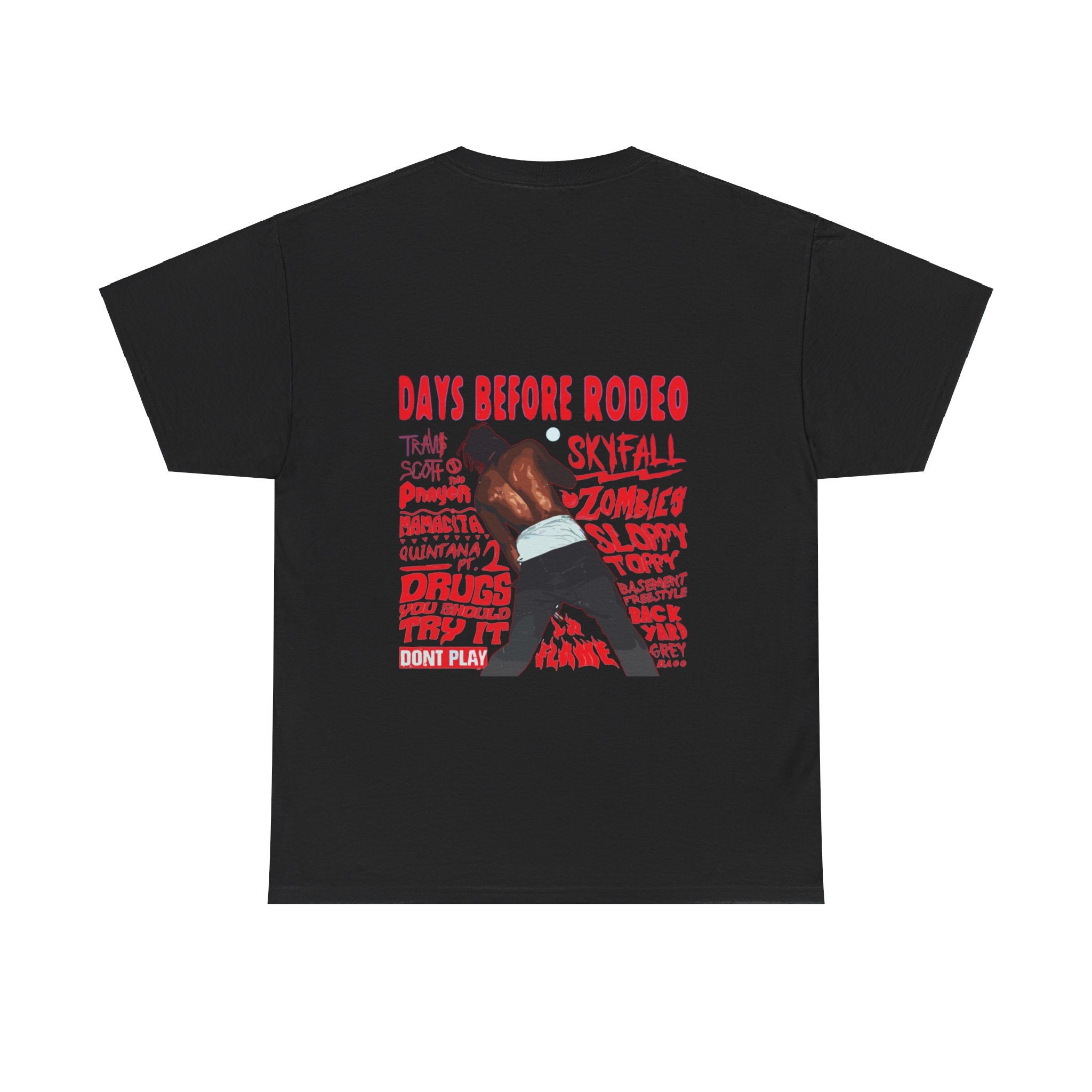 T-shirt Premium Travis Scott Rodeo Merch Travis Tour T-shirt Retro ...