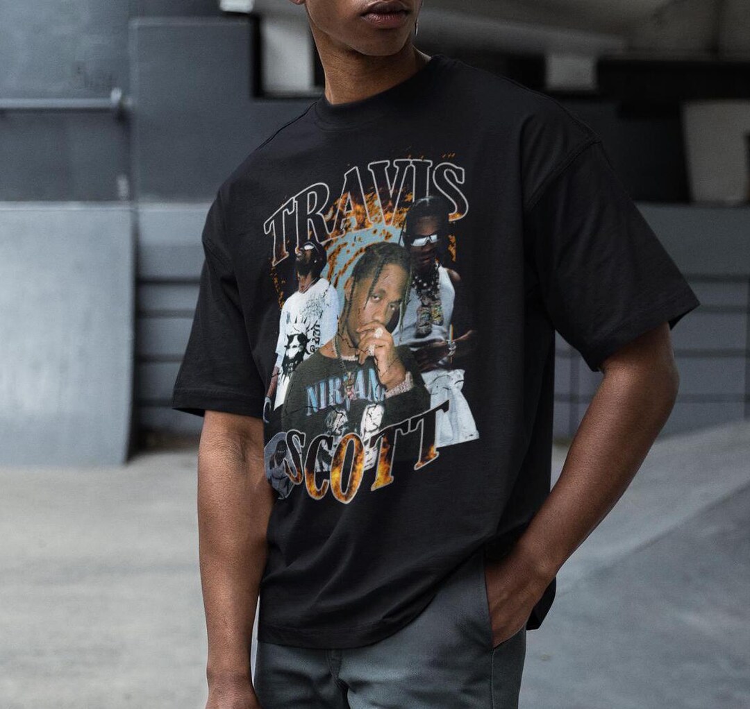 Travis Scott Premium Graphic T-shirt Utopia Merch Travis Tour T-shirt ...