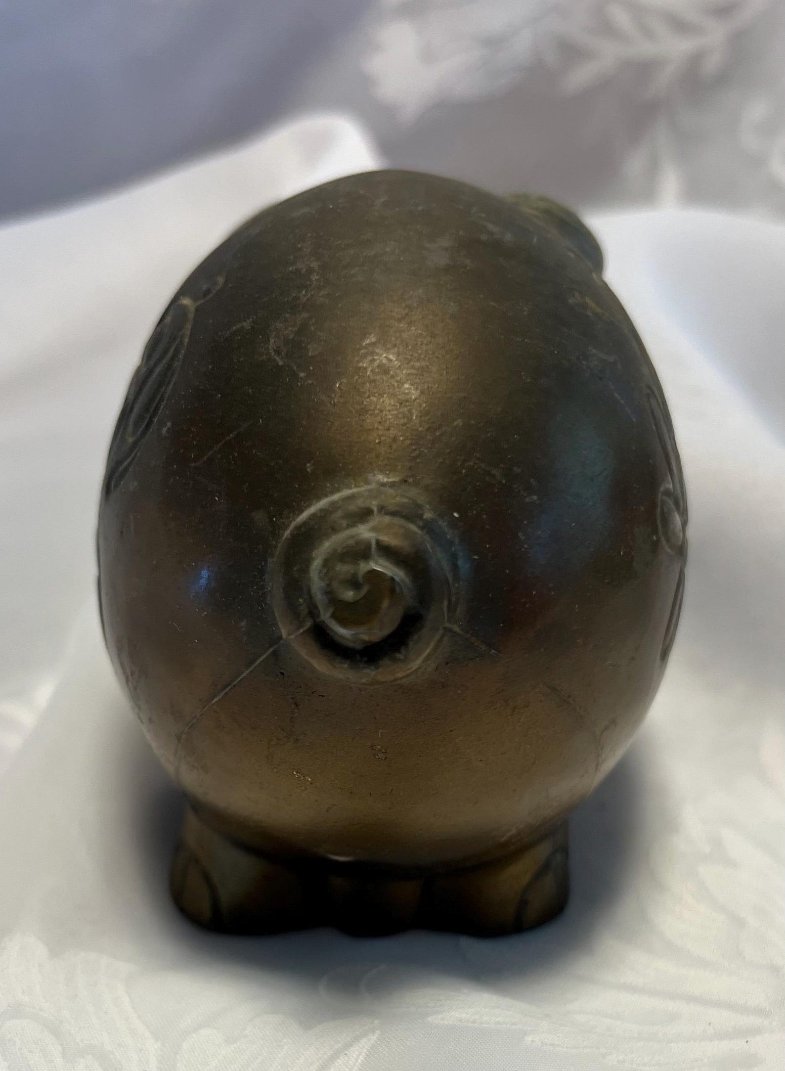 Vintage Metal Piggy Bank - Etsy