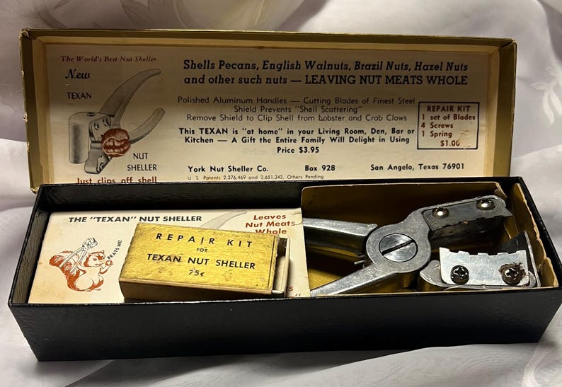 Vintage Texan Nut Sheller - Etsy