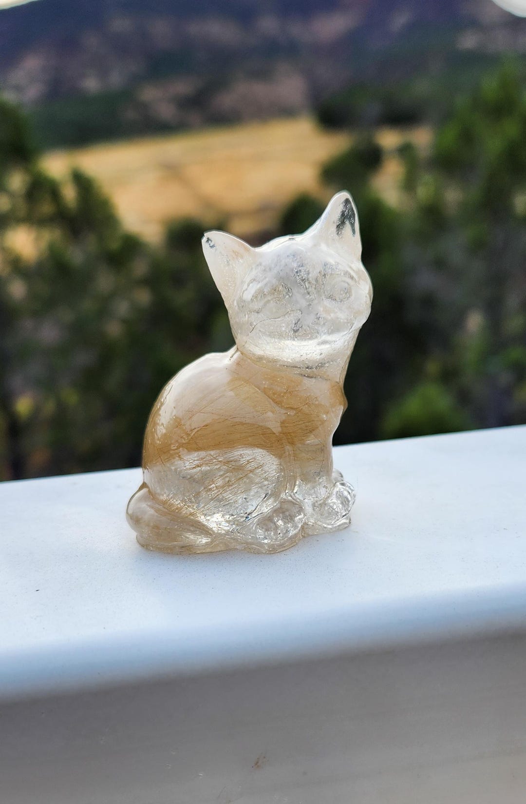 Pet Cat Hair Memorial, Custom Pet Hair Ash Memorials, Resin Keepsakes ...
