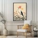 Secretary Bird Poster, Secretarybird Print, Endangered Birds Art ...