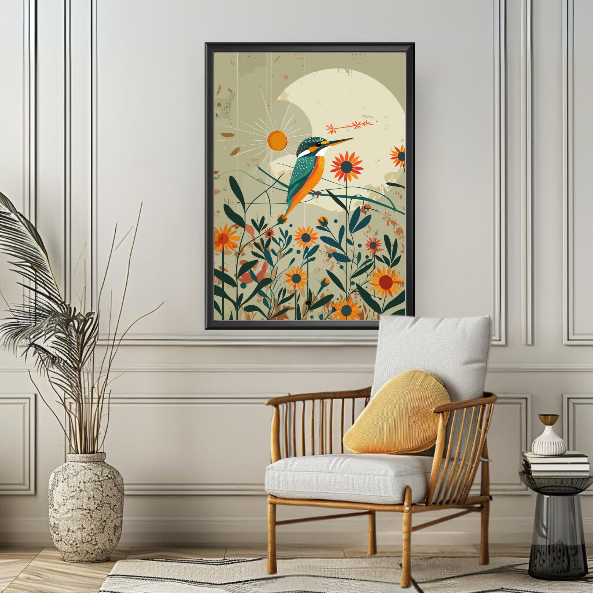 Kingfisher Poster, Kingfisher Drawing, Kingfisher Bird,australian ...