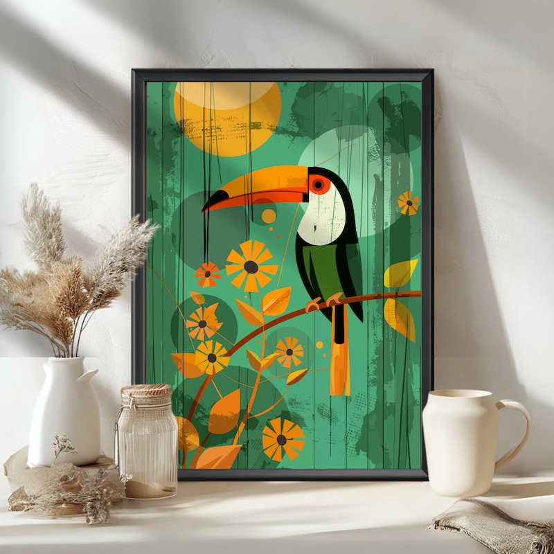 Toucan Poster - Etsy