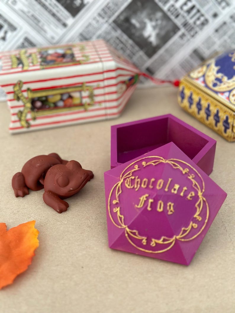 Chocolate Frog With Box - Etsy