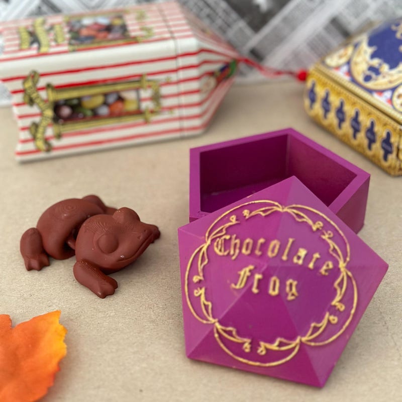 Chocolate Frog Box - Etsy