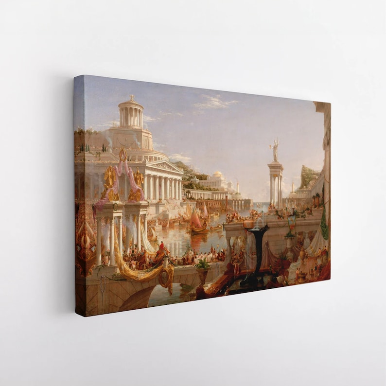 The Course of Empire, the Consummation by Thomas Cole, Roman Empire ...