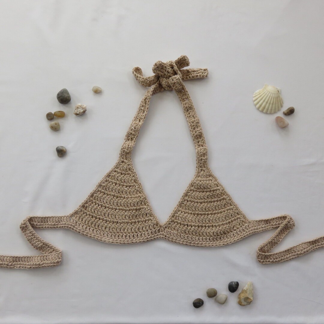 Beachy Bikini Top Crochet Pattern - Etsy
