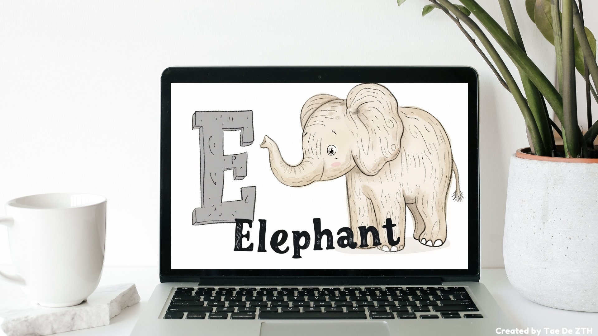 A Z Animal Vocabularies Digital Download for Kid Learning Educational ...