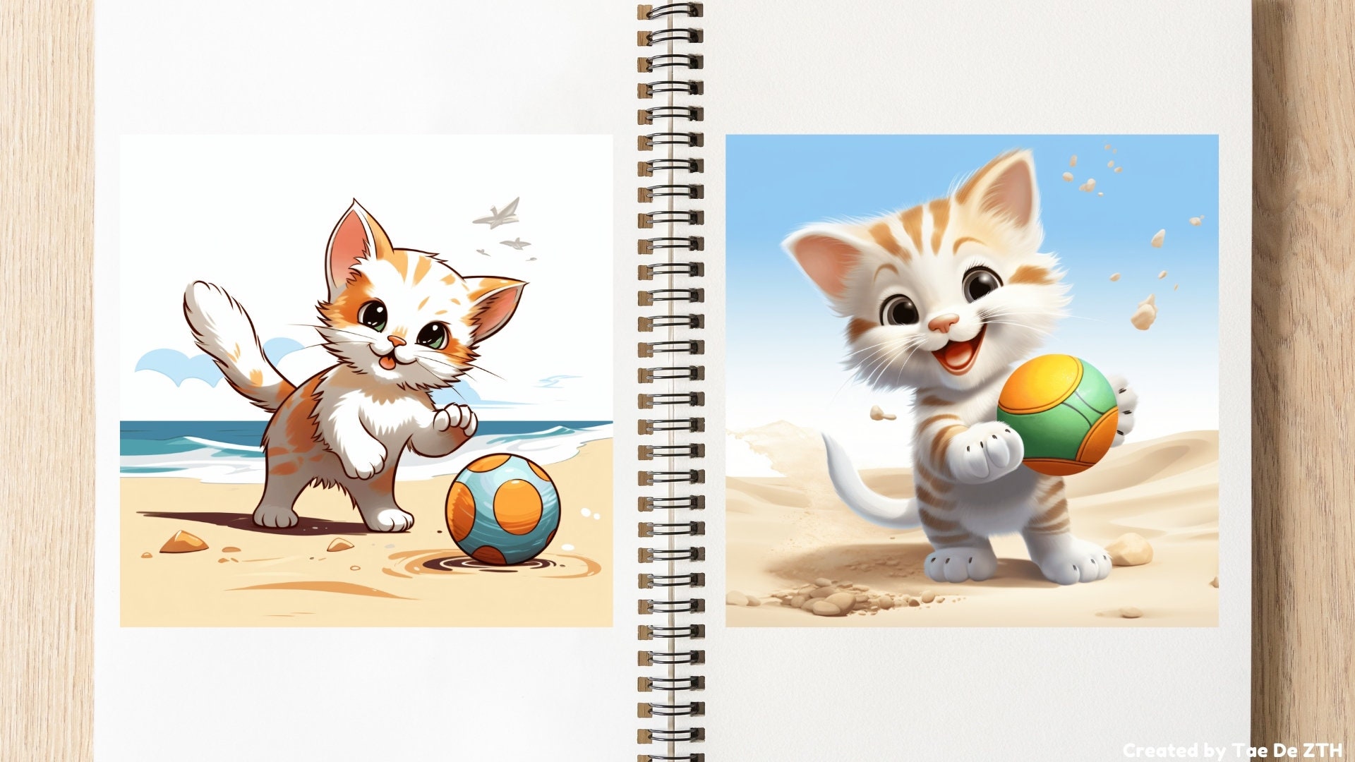 25 PNG 2D Cartoon Cat Clipart Digital Download of Cute Cat ...