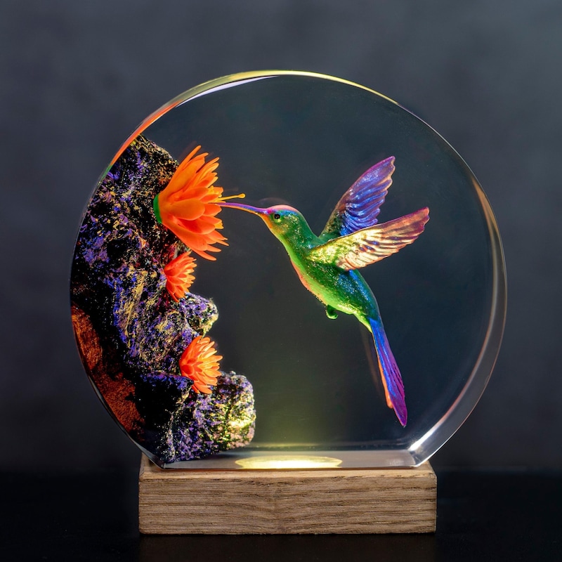 Bird Night Light Wooden - Etsy