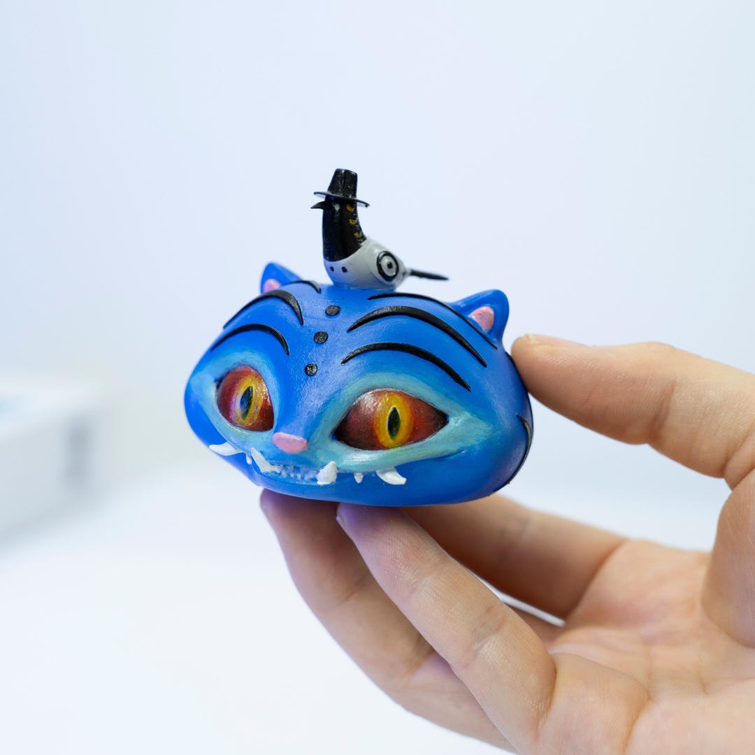 Kpop Hunter Tiger Figurine: Hand-painted Collectible Model - Etsy