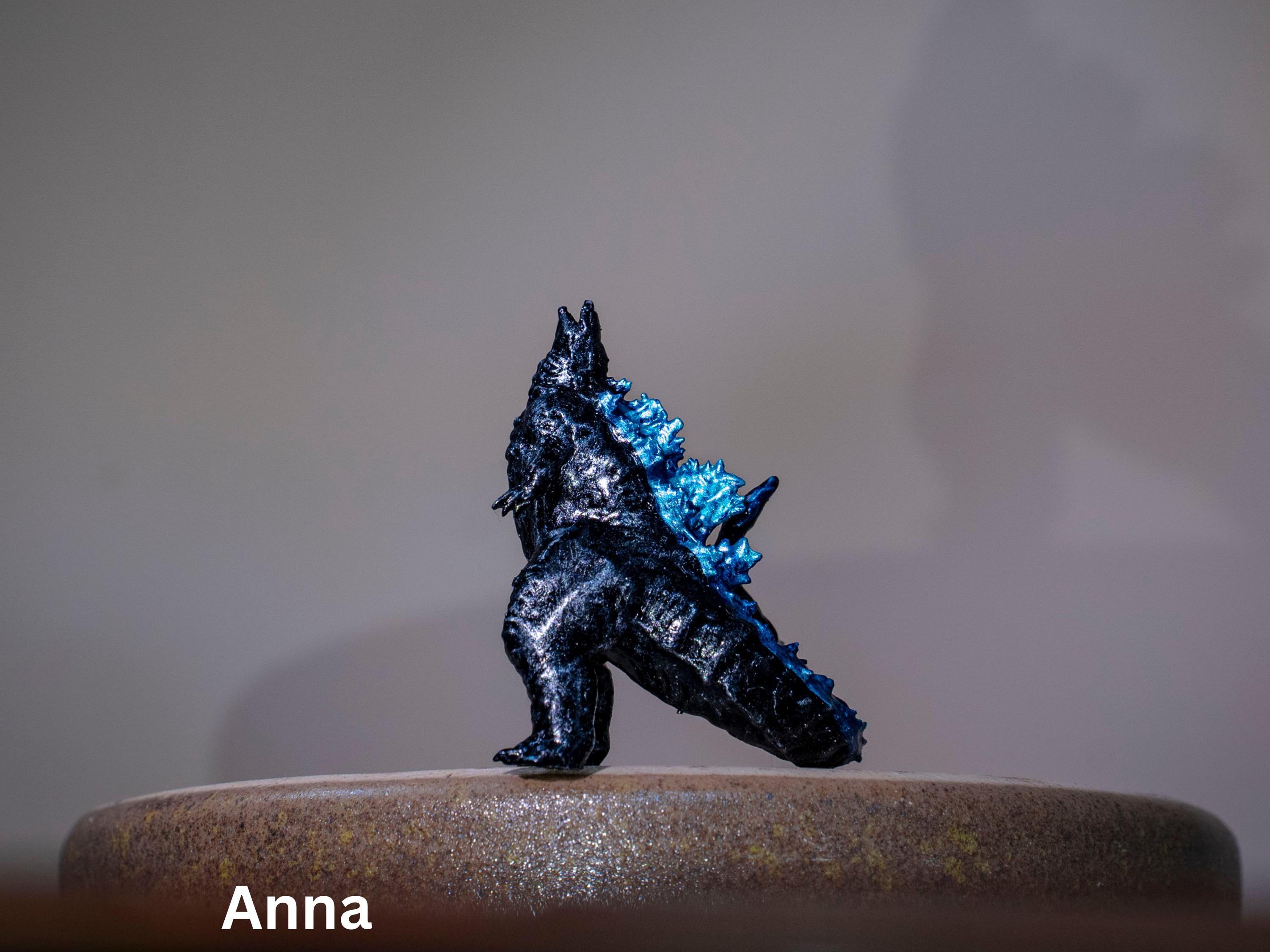 Fully Articulated Godzilla Figure, 3d Model Mini 50mm , Posable Moving ...