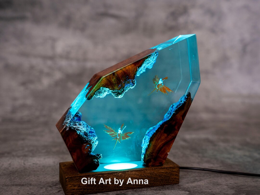 Avatar Ilu Resin Lamp: Frontiers of Pandora, RGB LED Lights - Etsy
