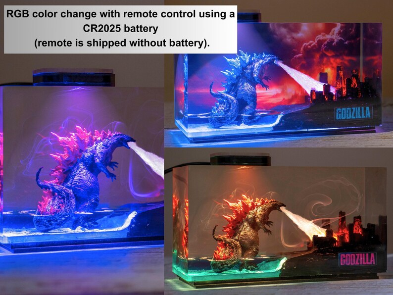 Fully Articulated Godzilla Figure, 3d Model Mini 50mm , Posable Moving ...