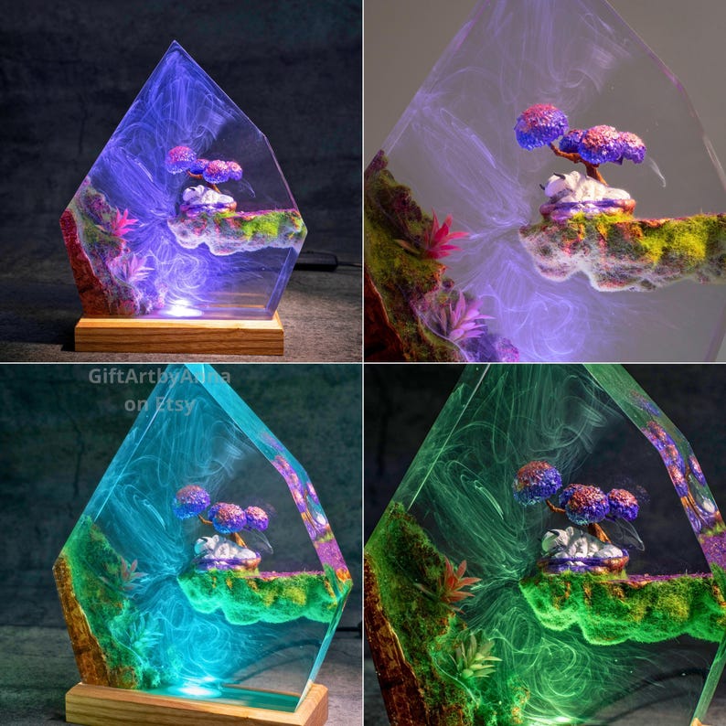 Appa Resin Night Light: Avatar Inspired Sky Bison Lamp - Etsy