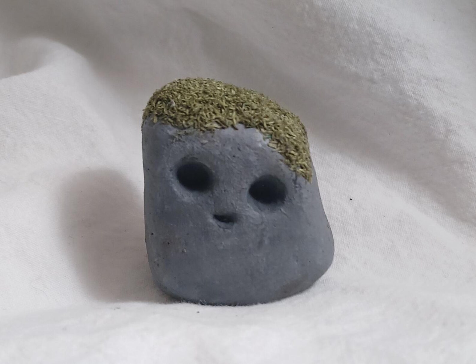 Mini Rock Buddy | Hand-sculpted Foam Clay Figure | Cute Pet Rock | Desk ...