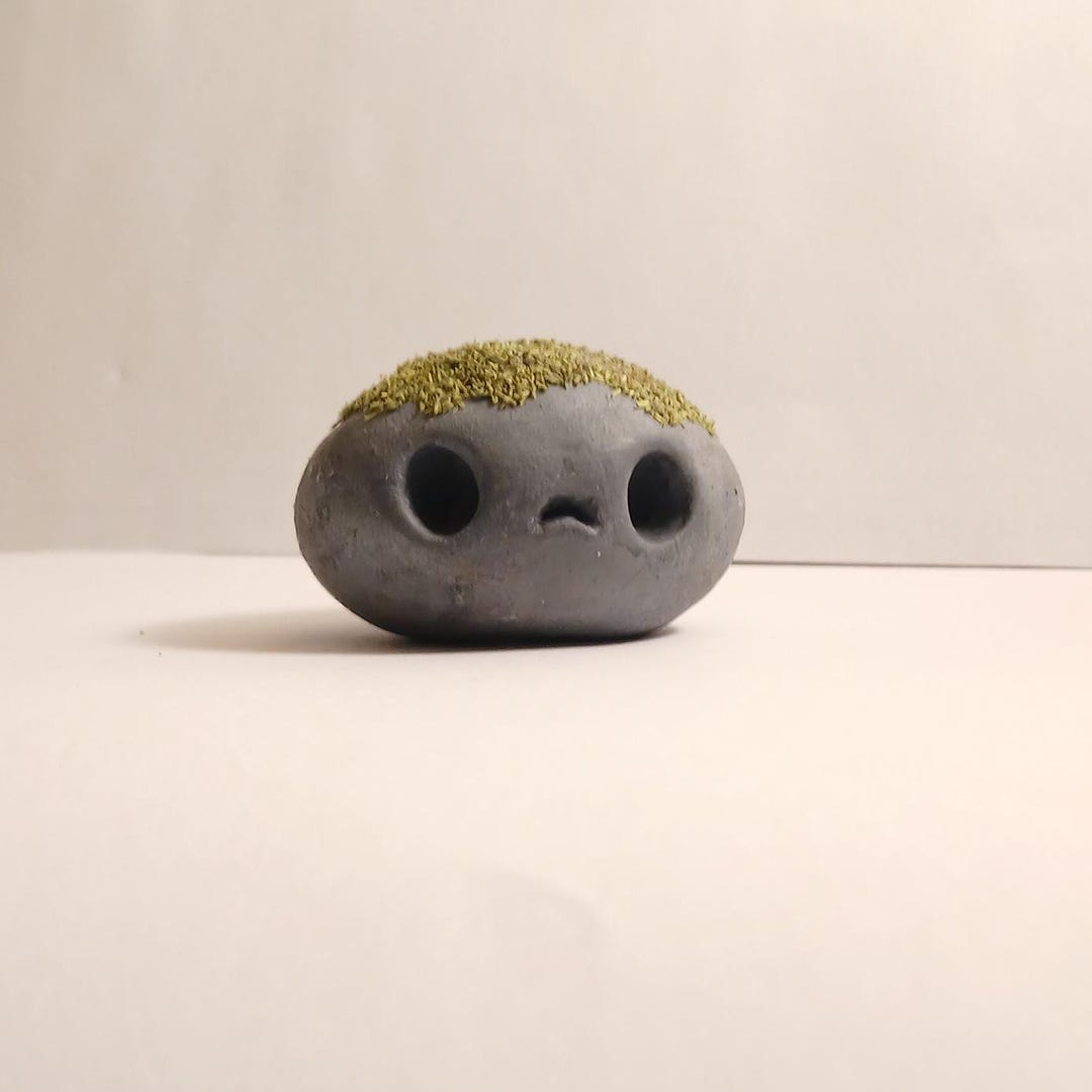 Mini Rock Buddy Foam Clay Figure Pet Rock Original Sculpture - Etsy