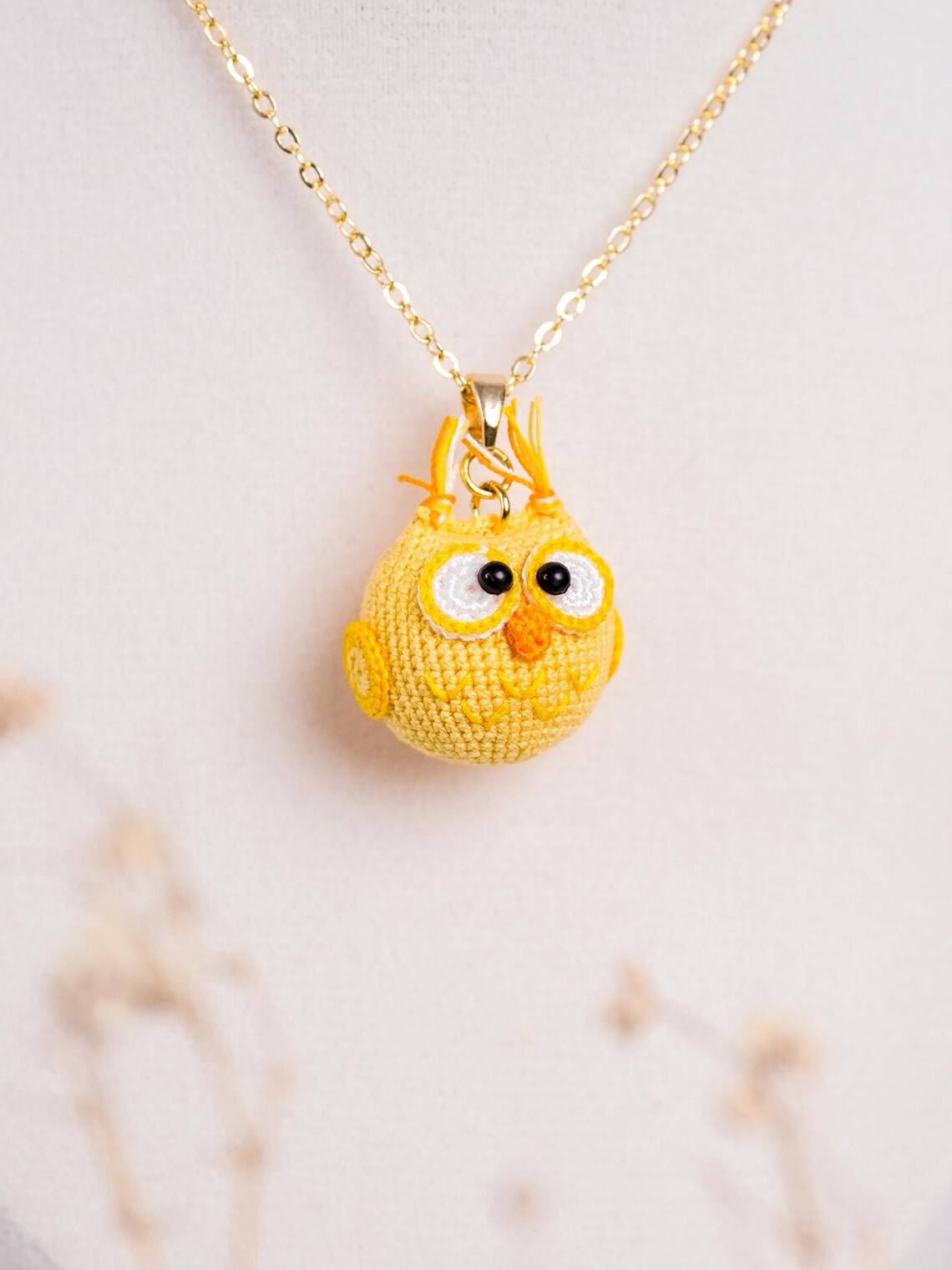 Anime Character Necklace, Micro Crochet, Gift for Her - Etsy