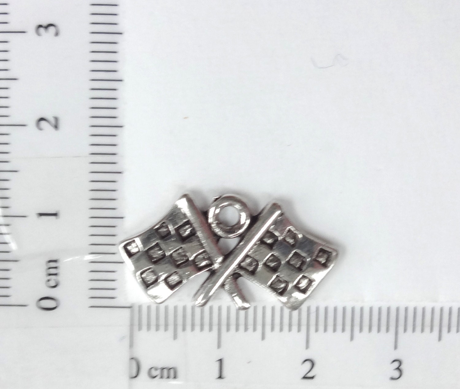 50 BULK Checkered Flag Racing Charms 23x12x1.8mm ITEM:AS2 - Etsy
