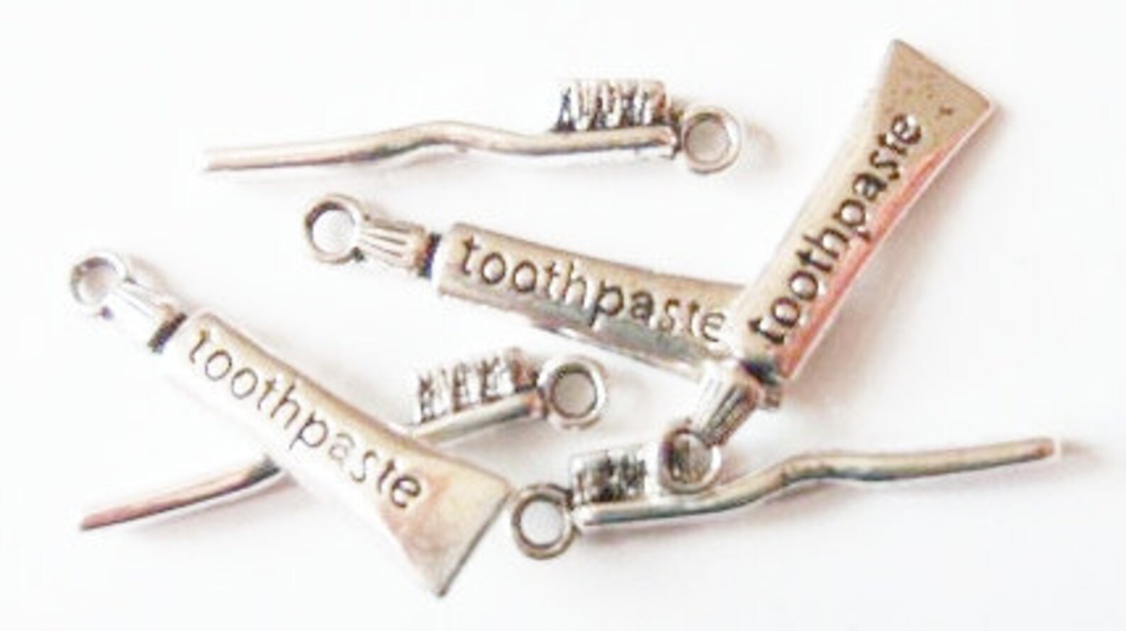 10 Charms 5 Toothpaste and 5 Toothbrush Charms - Etsy