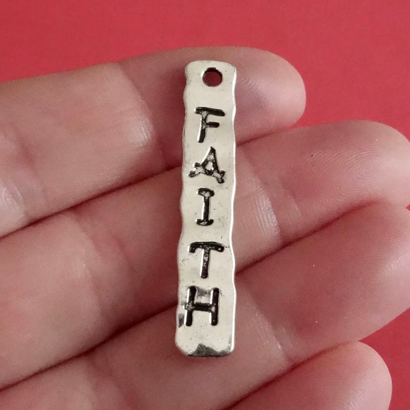 Faith Charm - Etsy