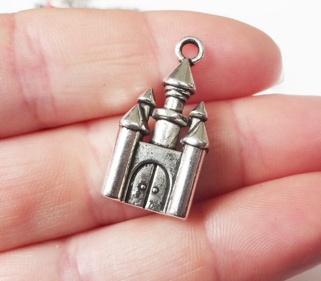 10 Charms, Castle, Princess, Fairy Tale, Charm 28x14x4mm Item:e1 - Etsy