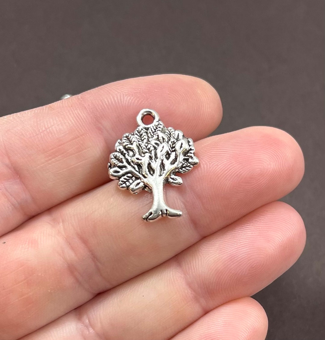 50 Charms, Tree family Tree Charms 22x17mm ITEM:BO10 - Etsy