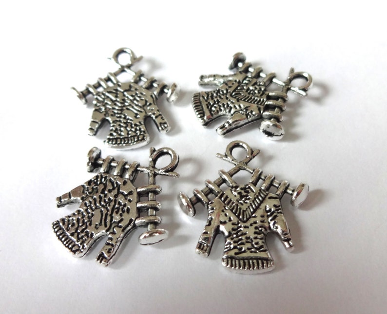 10 Sweater Knitting Charms 19x17x3.8mm Hole 2mm ITEM:AK18 - Etsy