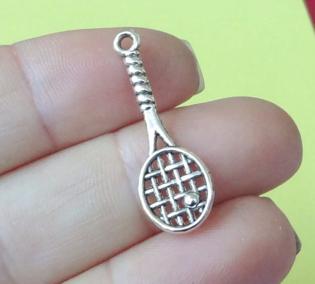 10 Tennis Racket Charms 29.5x10x2mm - Etsy