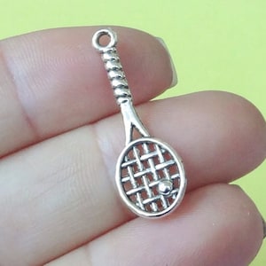 10 Tennis Racket Charms 29.5x10x2mm - Etsy