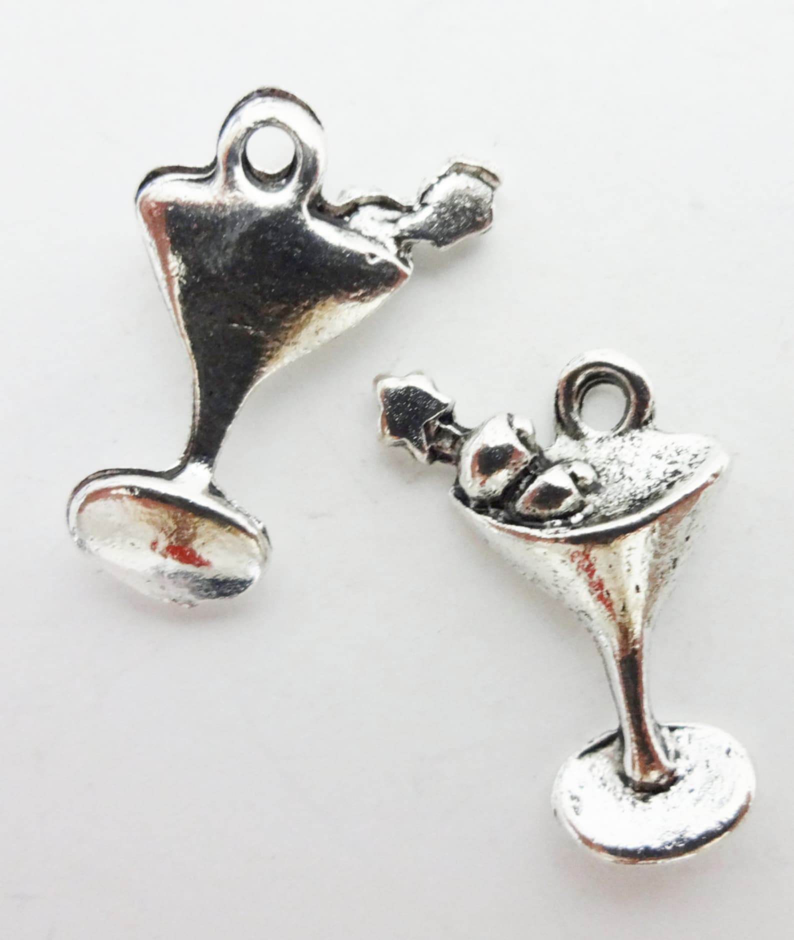 10 Olive Martini Cocktail Charms puffed 22x12x4mm | Etsy